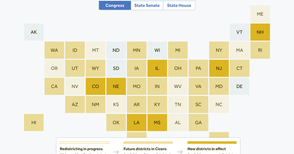 Redistricting Tracker